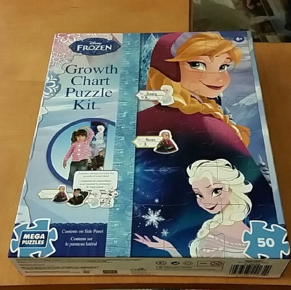 Disney | Wall Decor | Frozen Growth Chart Kit | Poshmark